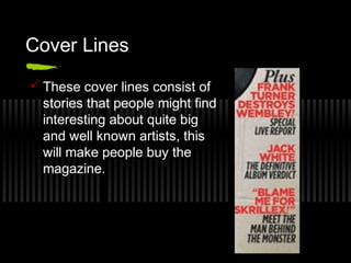 Magazine cover analysis | PPT