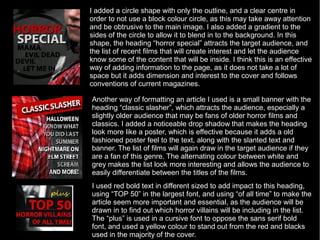 Magazine cover analysis | PPT