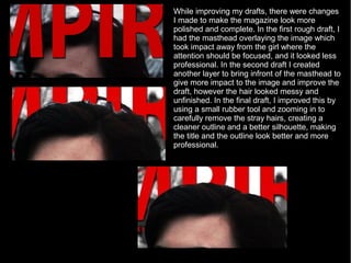 Magazine cover analysis | PPT