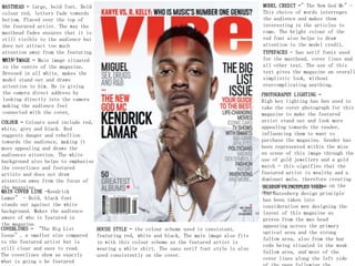 Magazine cover analysis | PPTX