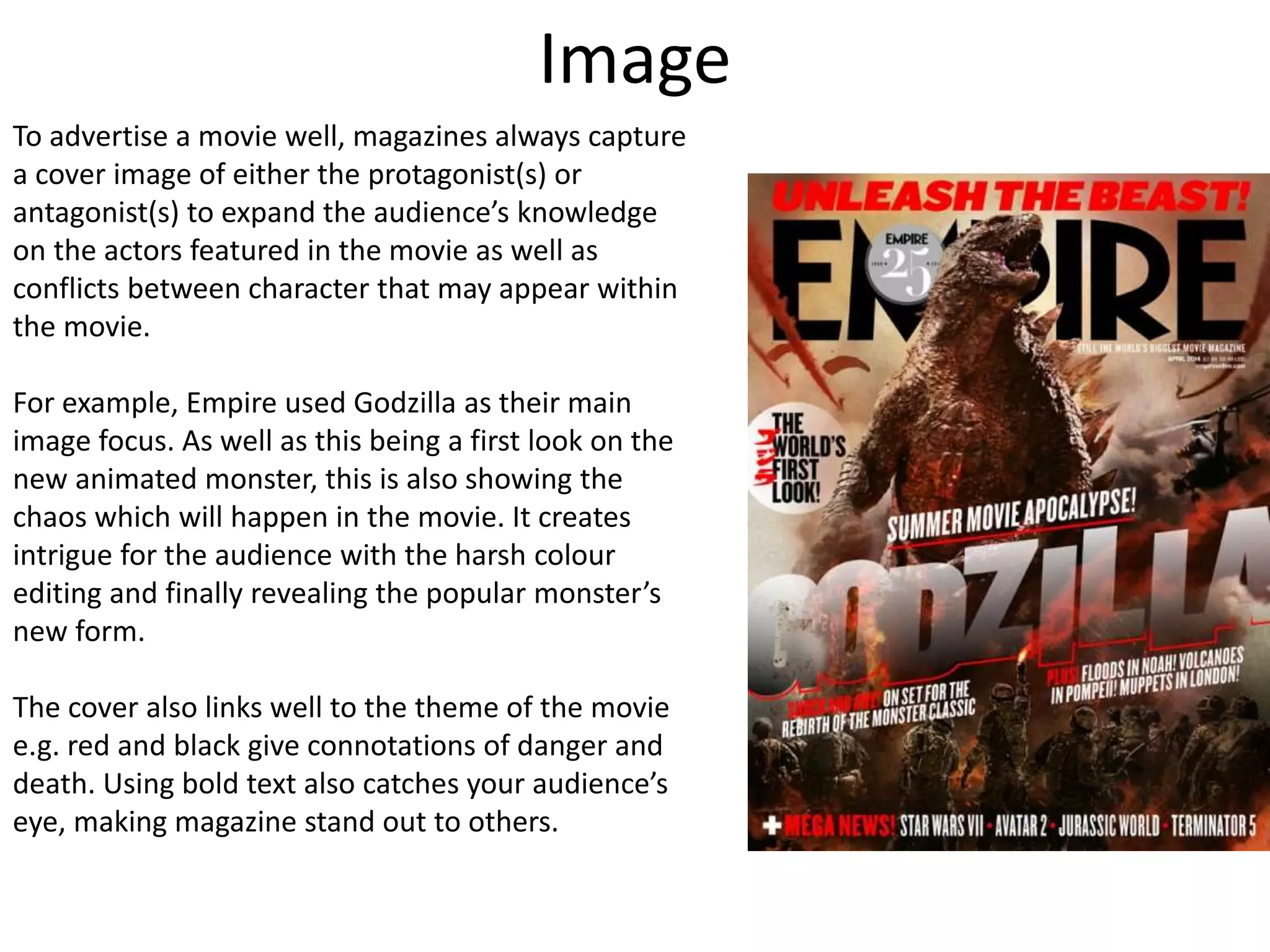 Magazine cover analysis | PPTX