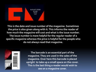 Magazine cover analysis | PPTX