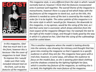 Magazine Cover Analysis | PPT