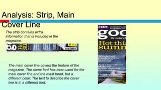 Magazine cover analysis | PPT