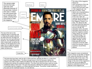 Magazine cover analysis | PPT