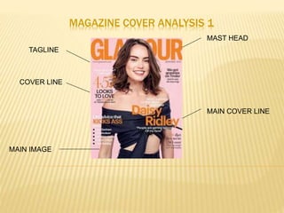 Magazine cover analysis 1 | PPT