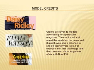 Magazine cover analysis 1 | PPT