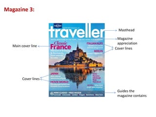 media studies Magazine cover analysis | PPTX