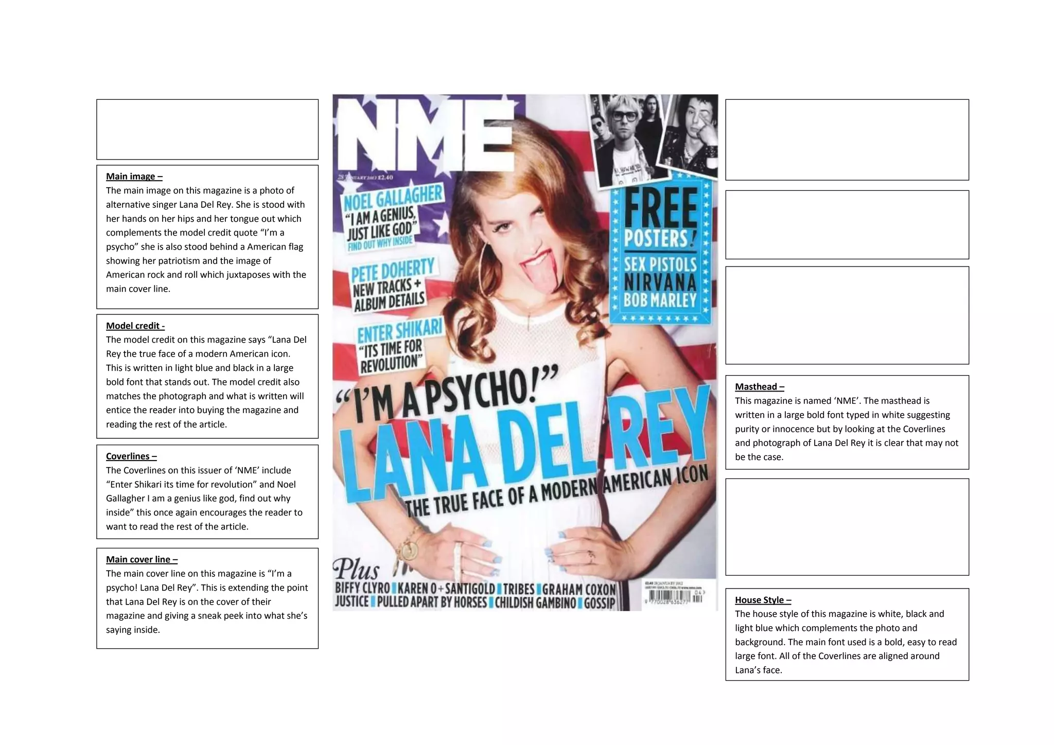 Magazine cover analysis 1,2 and 3 | DOCX