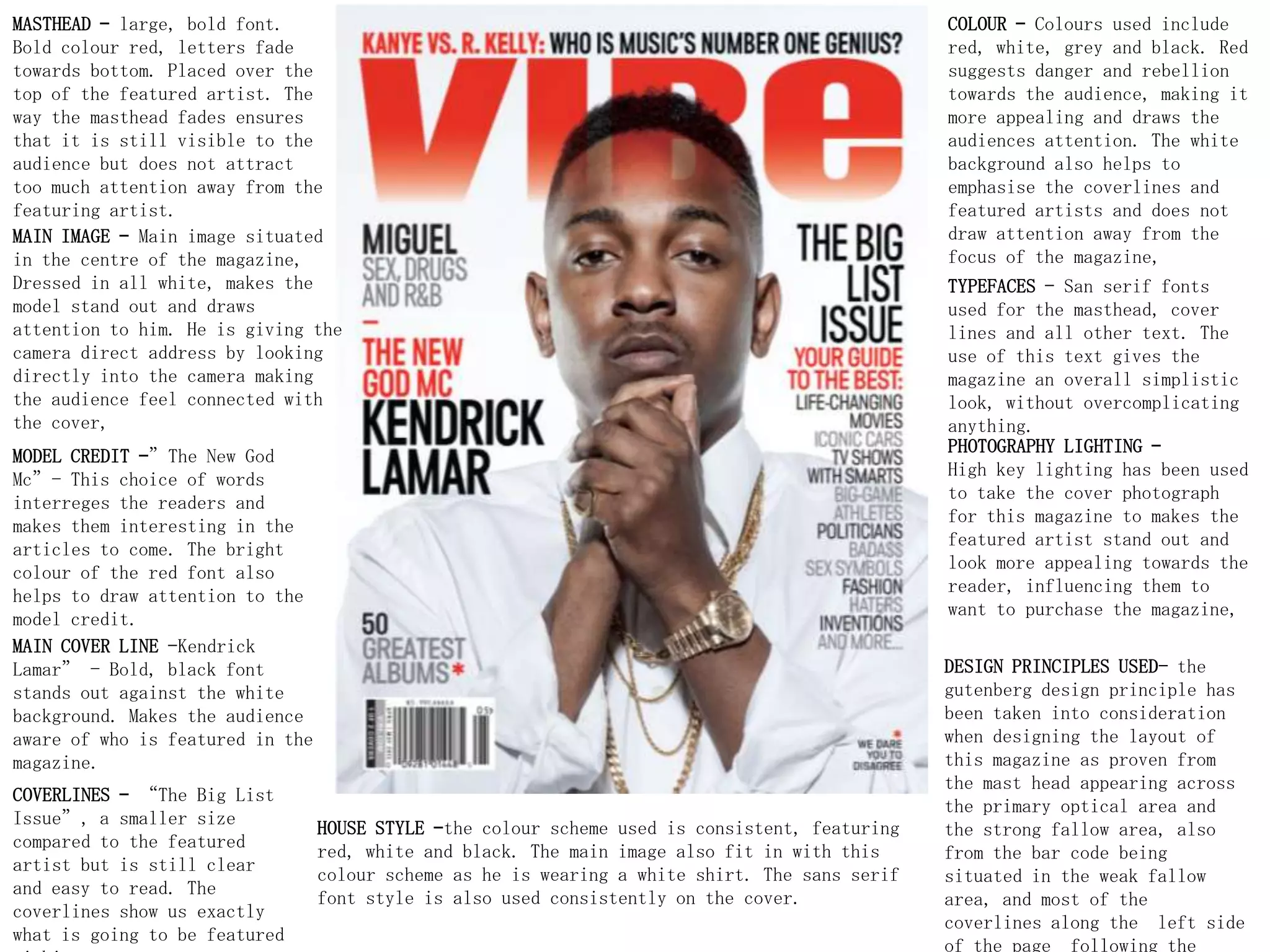 Magazine cover analysis new | PPTX