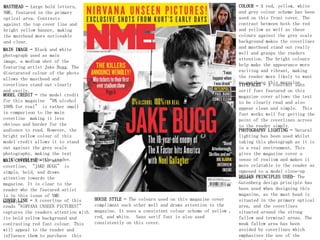 Magazine cover analysis new | PPTX