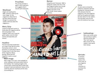 Magazine cover analysis | PPTX