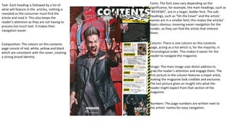 Magazine Cover/Contents/DPS Analysis | PPT