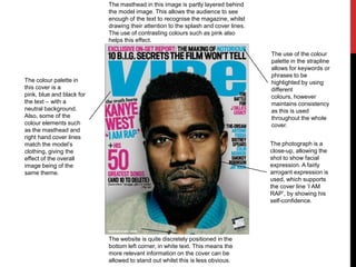 Magazine Cover Analysis | PPTX