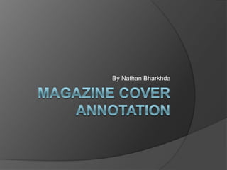 Magazine Cover annotation | PPTX