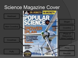 Magazine Cover annotation | PPTX