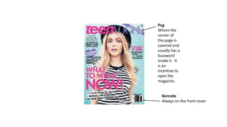 Magazine cover codes and conventions | PPT