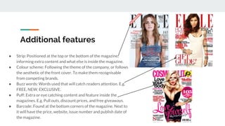 Magazine cover codes and conventions | PPT