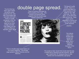 Magazine cover, contents page and dps | PPT