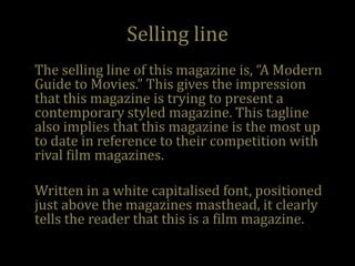 Sucker Punch: Magazine Cover Deconstruction | PPTX