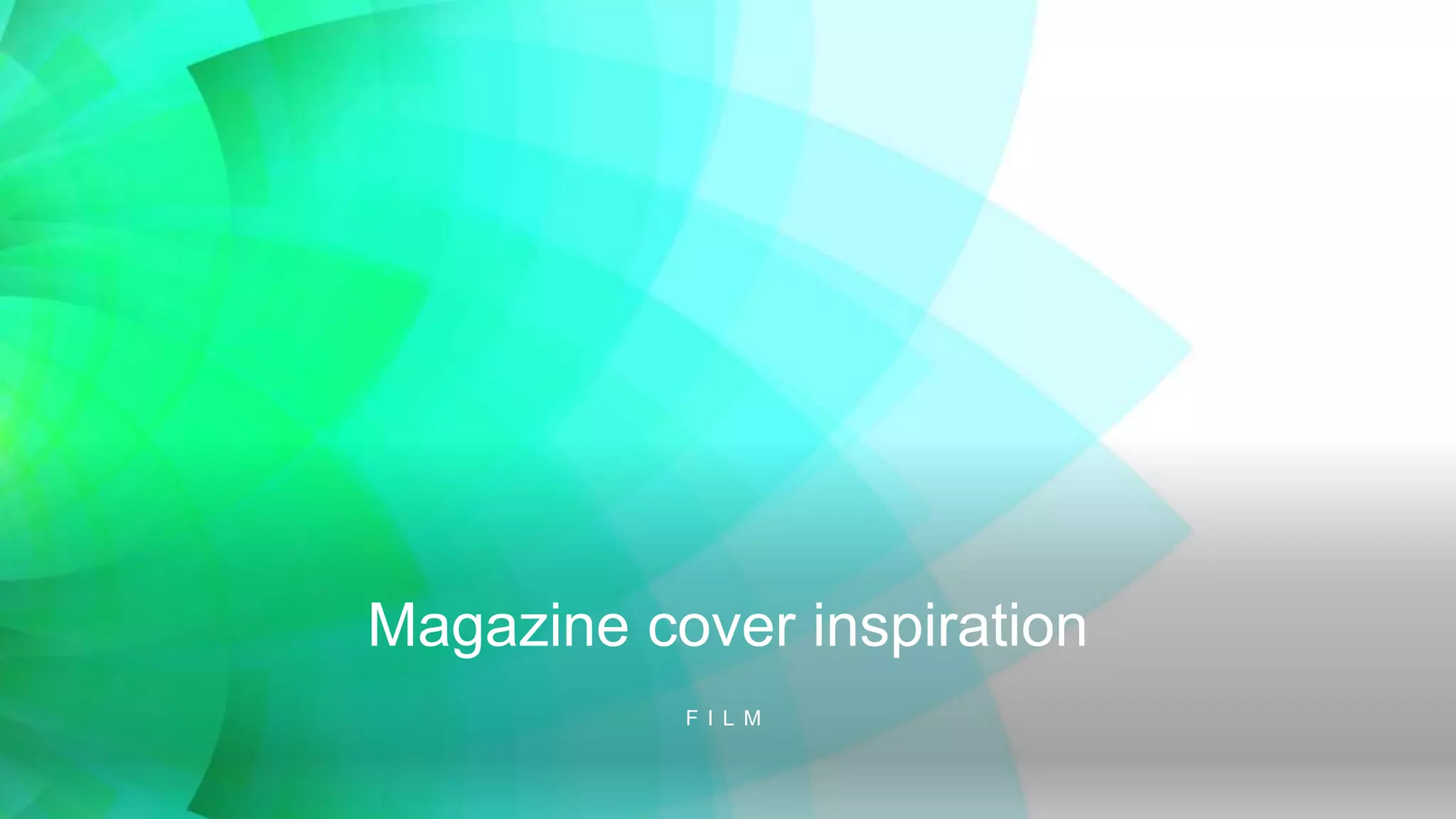 Magazine cover inspiration | PPT