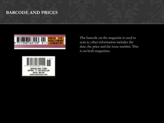 Conventions of a Music Magazine | PPT