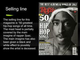 Magazine cover presentation finished | PPT