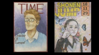 Magazine cover self portrait | PPT