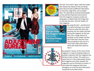 Magazine cover teaser texts | PPTX