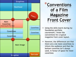 Magazine Cover Textual Analysis | PPTX | Desktop Publishing | Computer ...