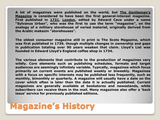 Magazine Daniel | PPT