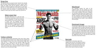 Magazine deconstruction | PPT