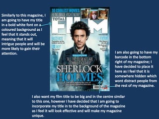 Magazine deconstruction for jordan | PPTX