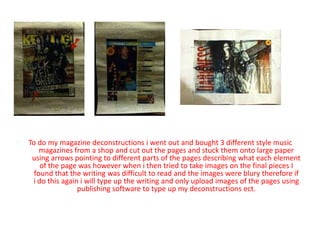 Magazine deconstructions | PPTX