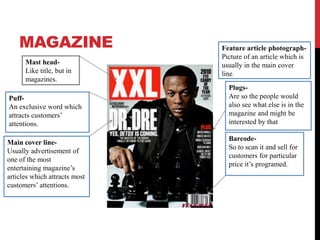 Magazine description | PPTX