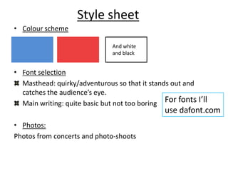 Magazine design | PPTX