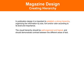 Designing Magazines: Part 2 | PDF