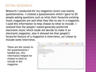 Magazine design evaluation | PPT