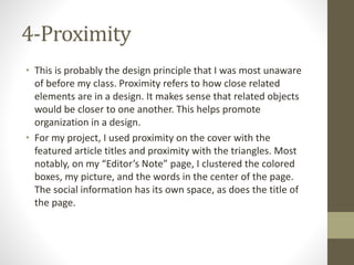 magazine Design principles.pptx | Desktop Publishing | Computer ...