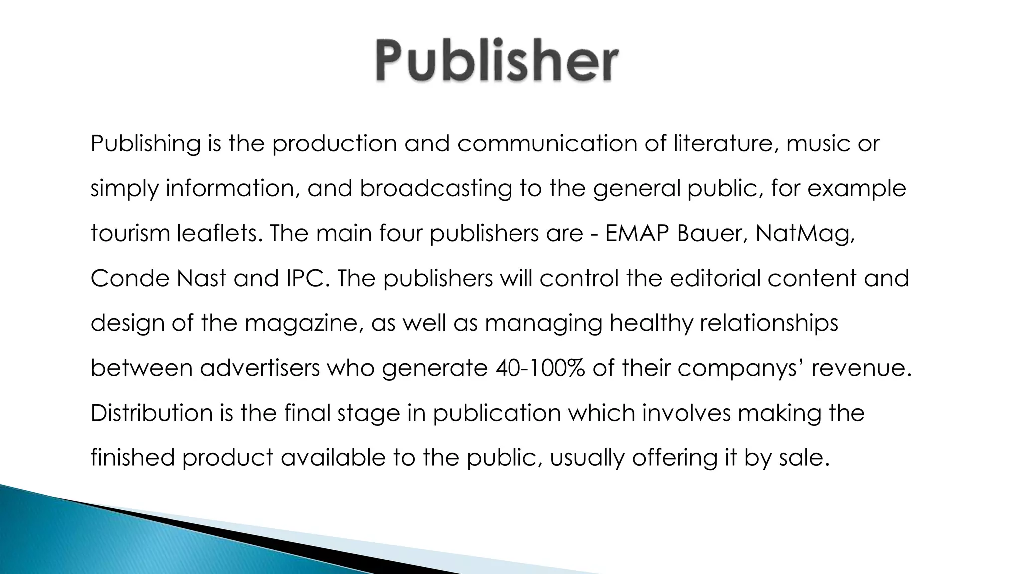 Magazine Distribution Methods | PPTX
