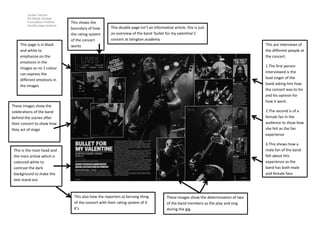 Magazine double page analysis | DOCX