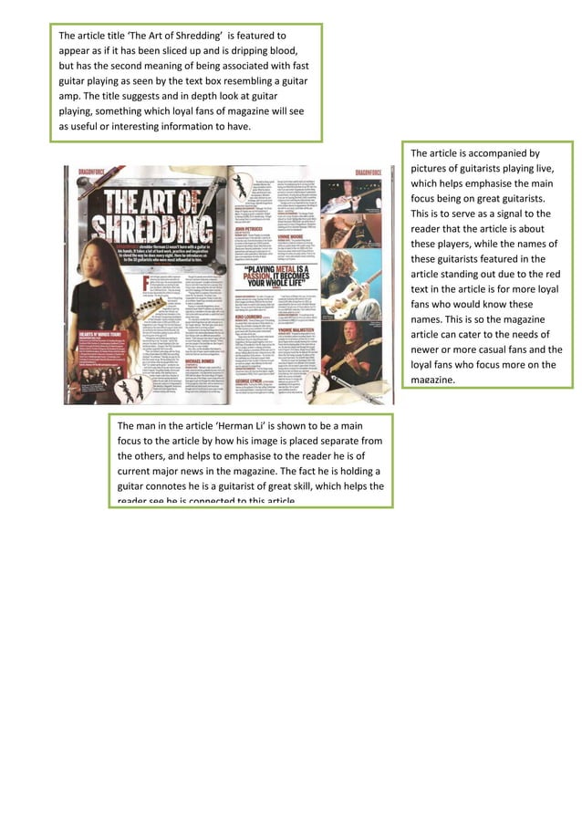 Magazine double page spread research | PDF