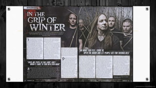 Magazine Double Page Spread Research | PPTX