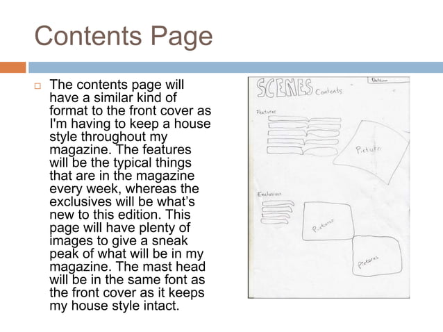 Magazine draft analysis | PPTX