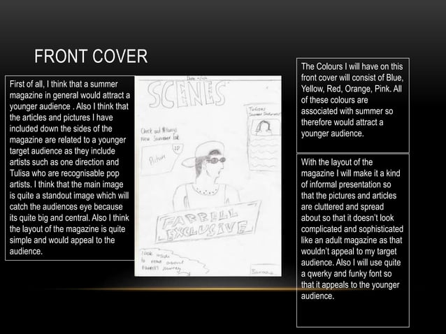 Magazine drafting | PPT