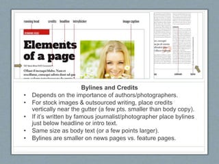 Magazine elements | PPTX