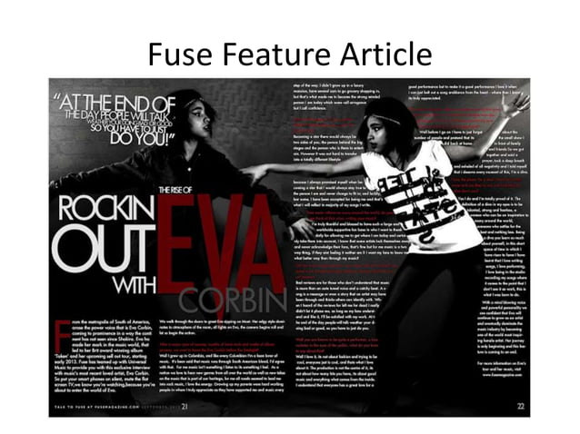 Magazine exemplars | PPT