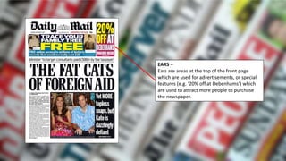 Newspaper Features | PPTX