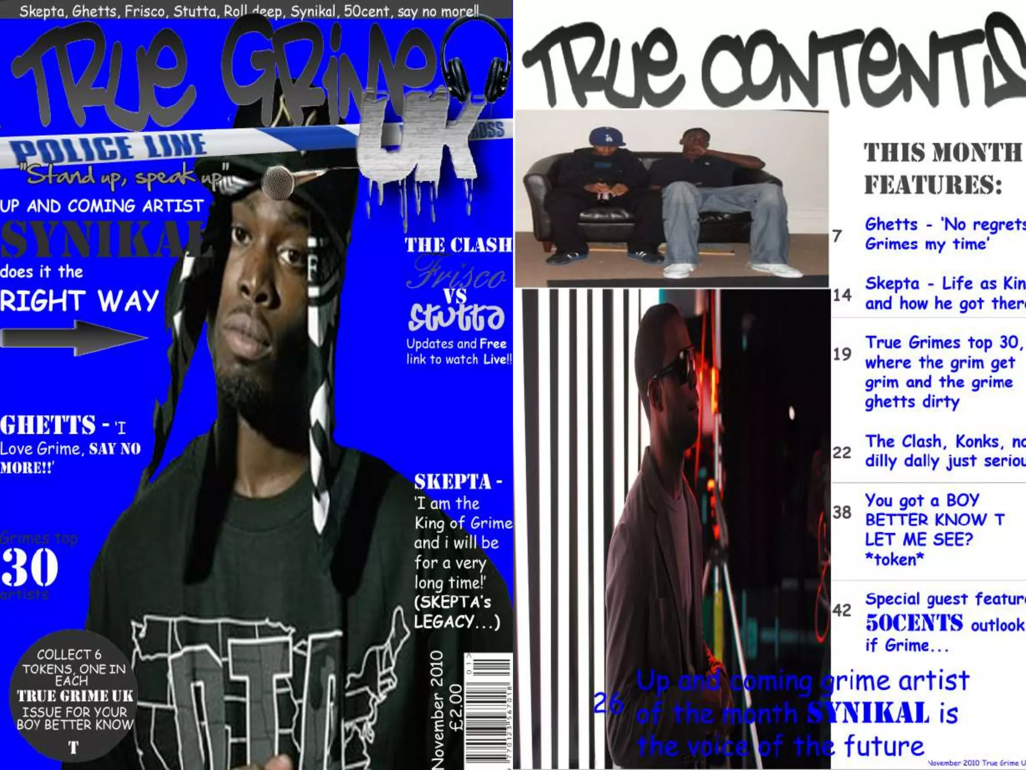 True grime UK magazine | PPTX