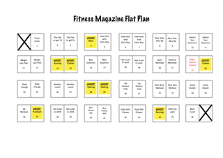 Magazine Flat Plan | PPT